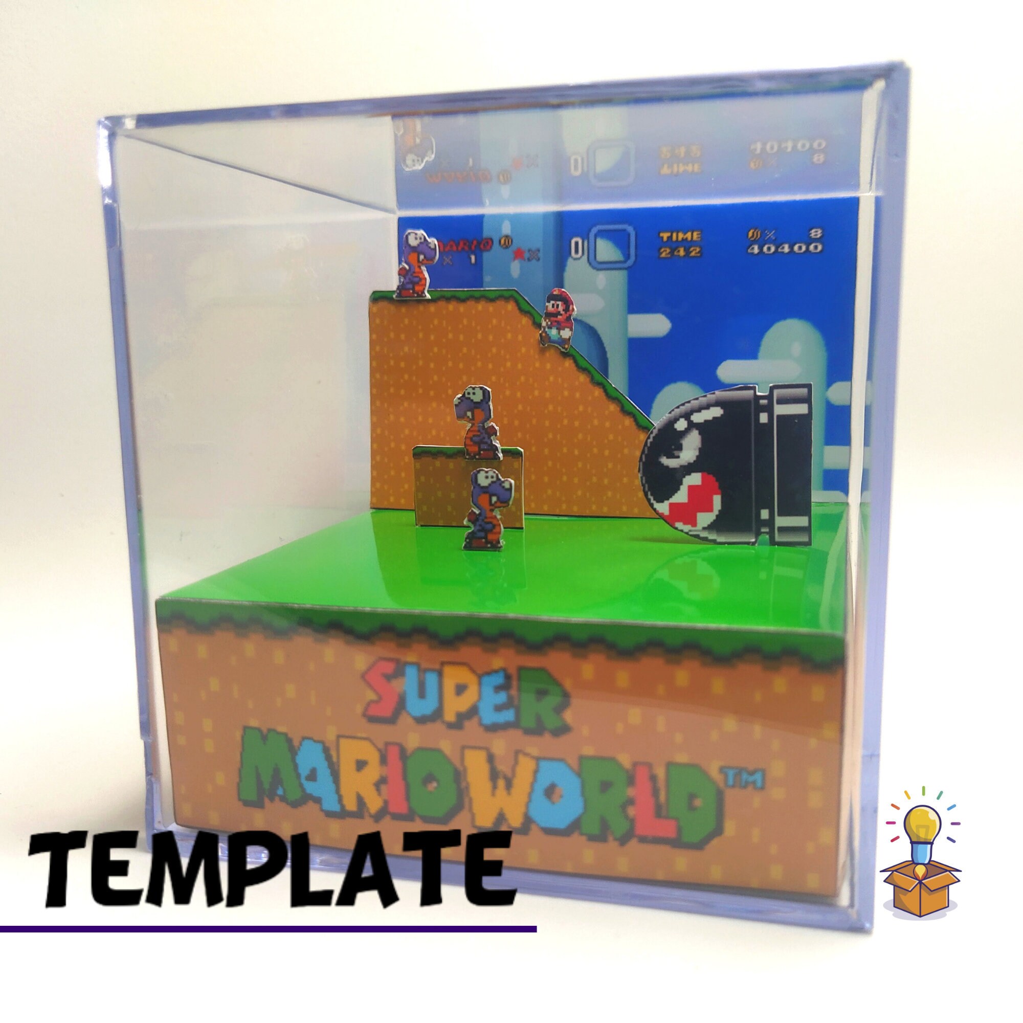 Character Cube Template