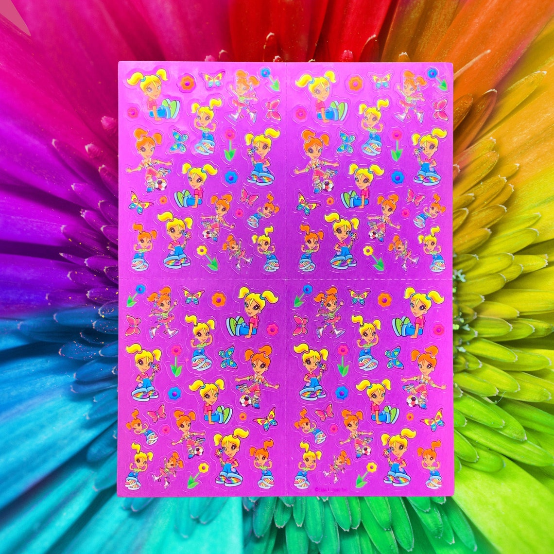 S755 HTF y2k Vintage Lisa Frank MILLENY M the DIVA girl | Etsy