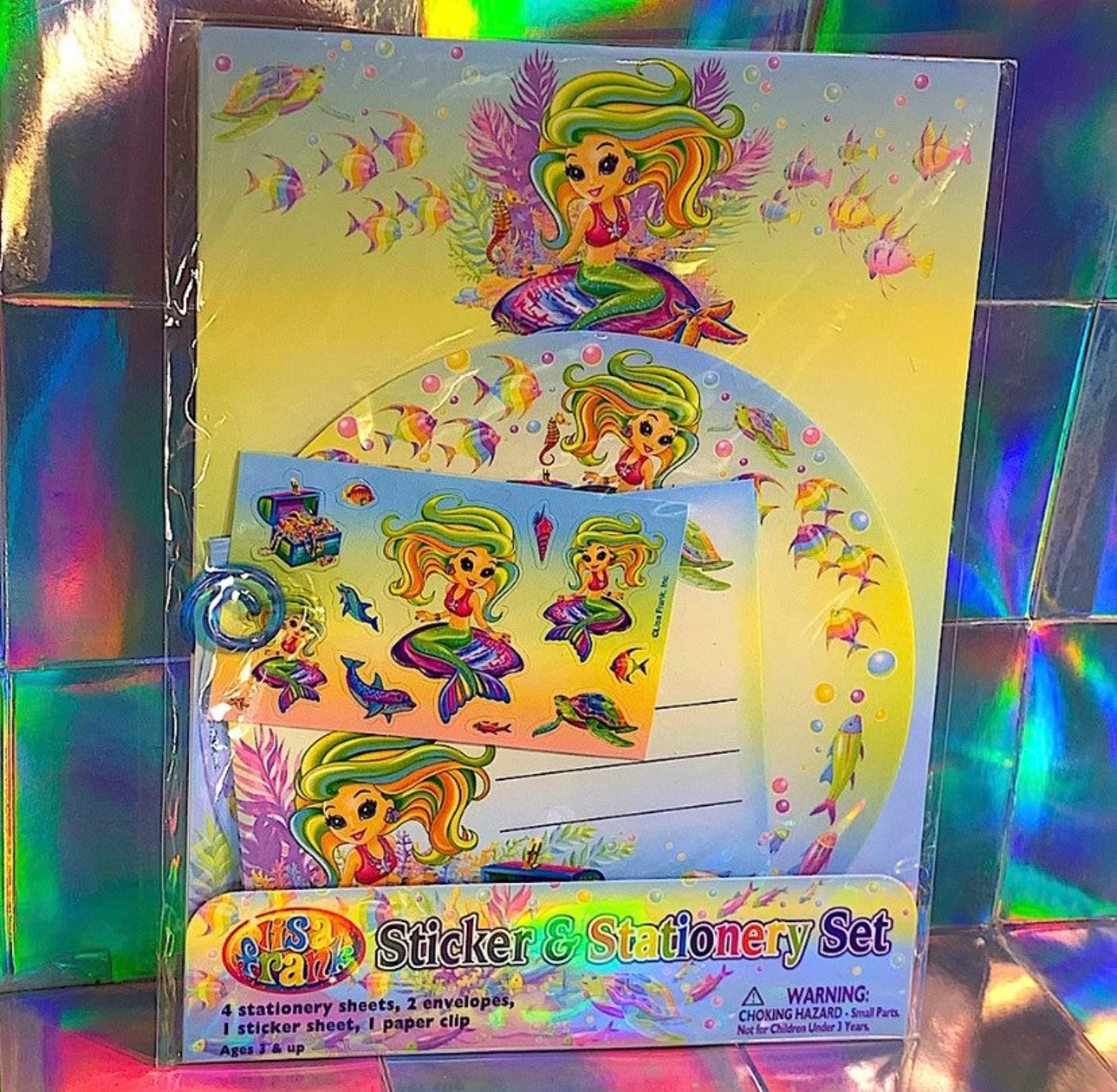 Vintage Lisa Frank Shelley the Mermaid complete sealed | Etsy