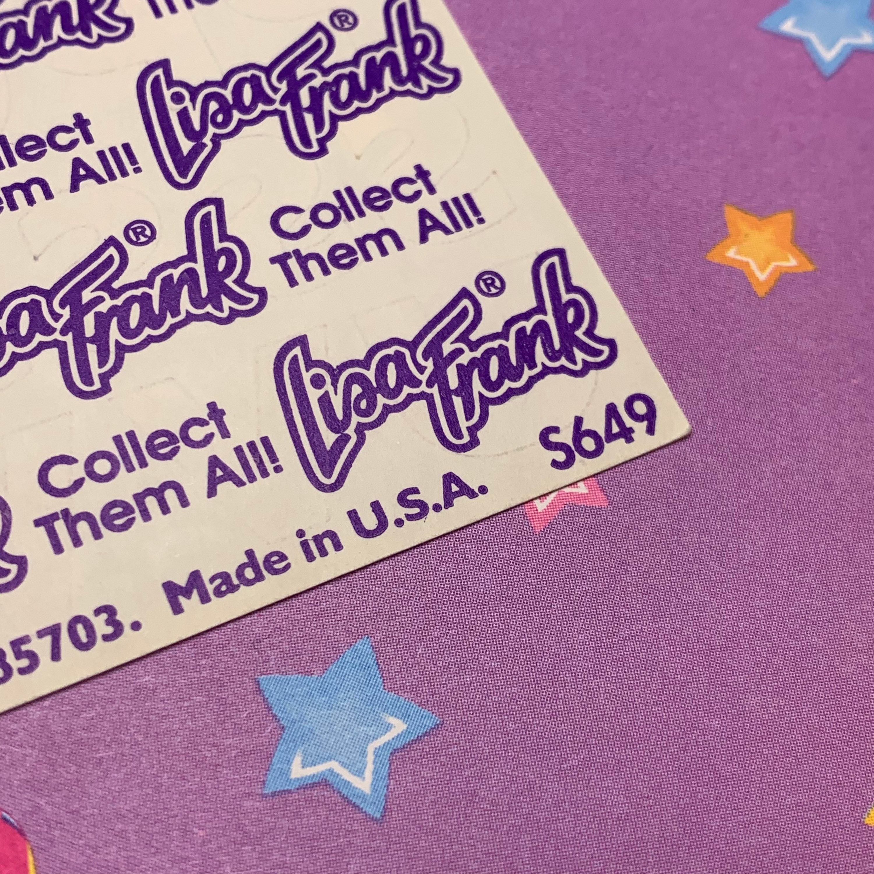 S649 Complete LISA FRANK Splattered Paint Alphabet Letters | Etsy