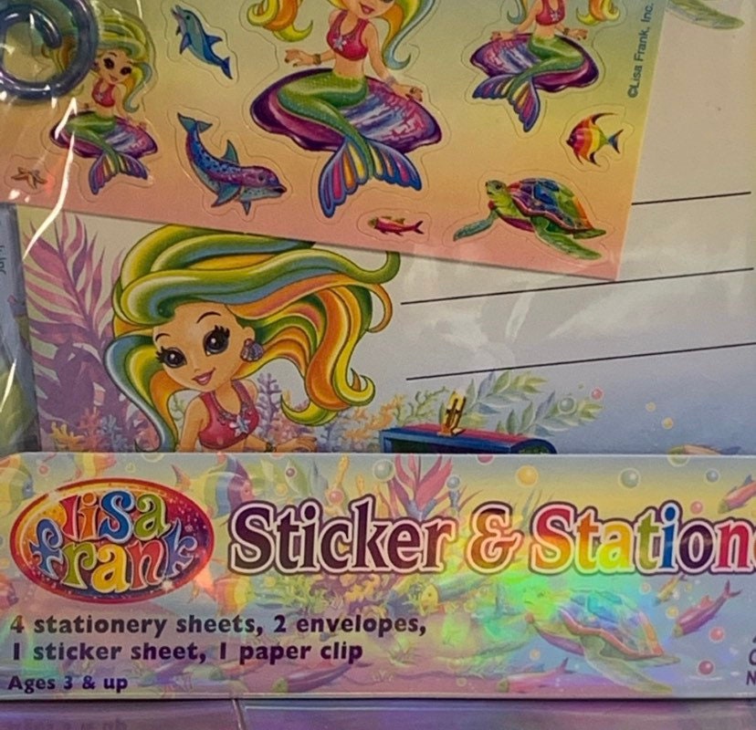 Vintage Lisa Frank Shelley the Mermaid complete sealed | Etsy