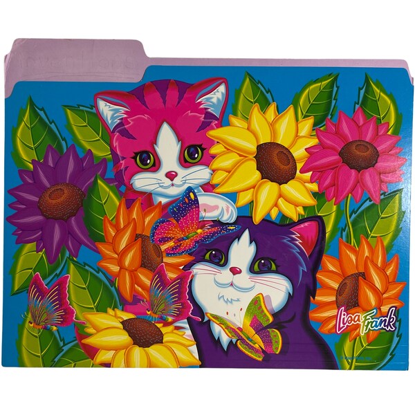 Lisa Frank Folder - Etsy