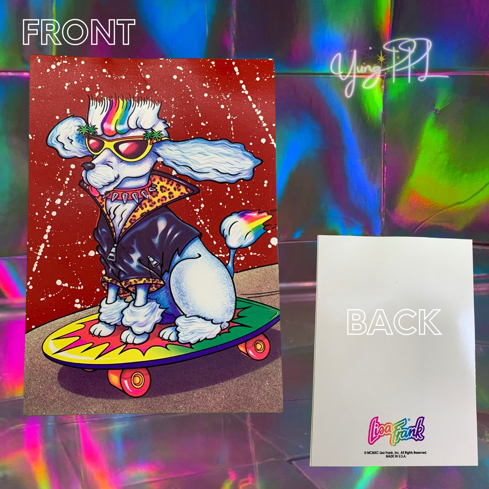 Early 80s Vintage Lisa Frank Notecard 1 Opening Card, Single Item ...