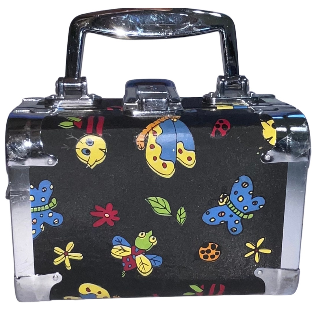 RAD True 90s Vintage CHATEAU Graphic Pattern Trunk Lock Box - Etsy