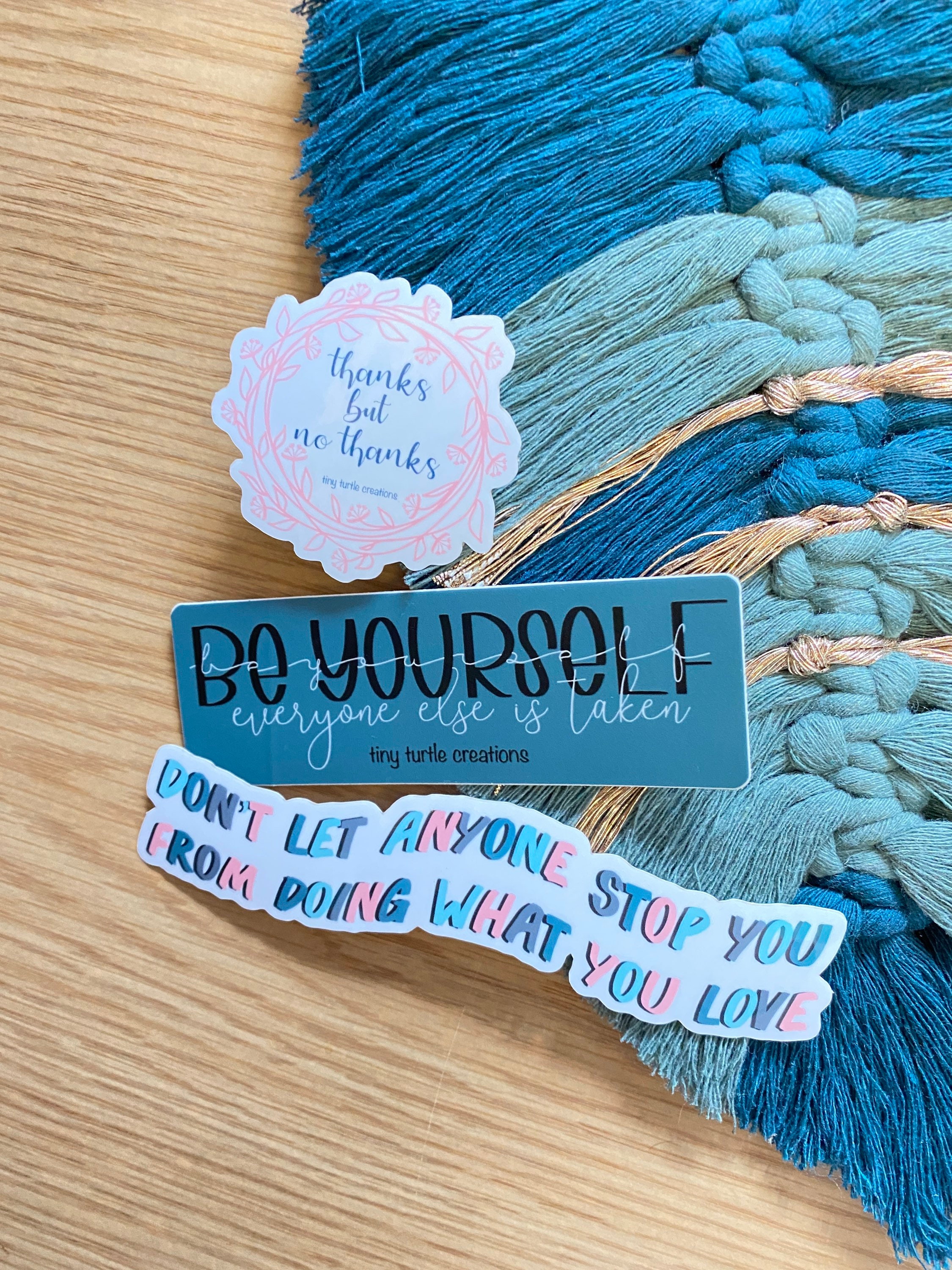 Don't Let Anyone Stop You Sticker Positive Sticker | Etsy