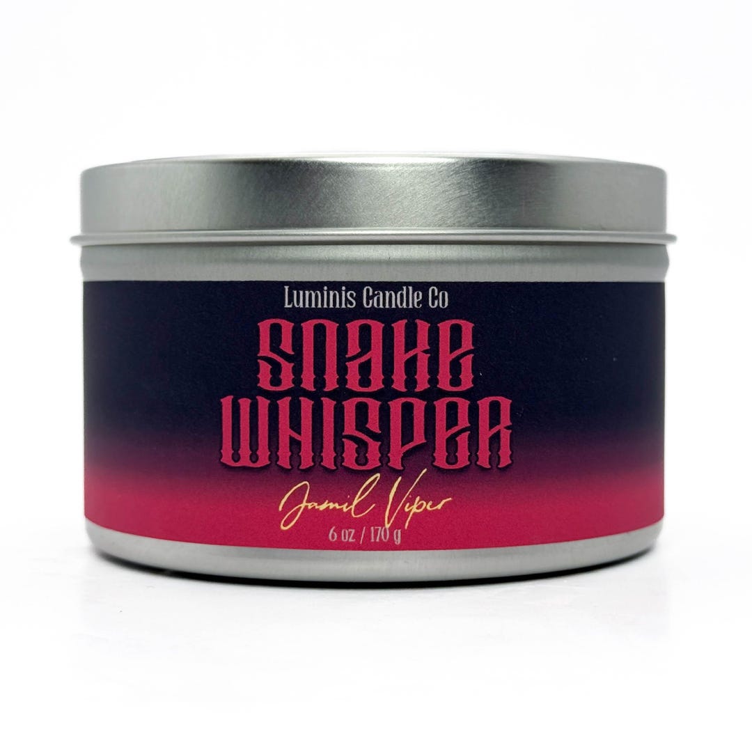 Snake Whisper: Jamil Viper -- Twisted Wonderland Inspired Candle - Etsy
