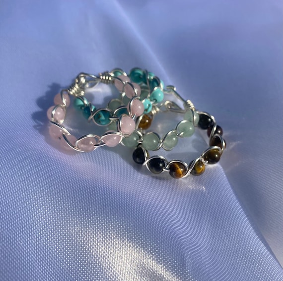 Braided Wire Rings | Etsy