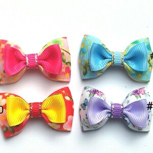 Dog Hair Bow, Dog Hair Clip, Puppy Bows, Yorkie Bow, Puppy Bows Girl ...