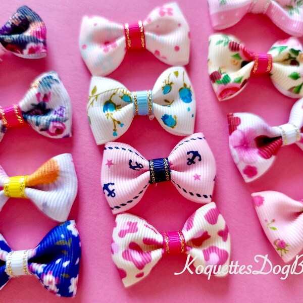 Dog Hair Bows - Etsy