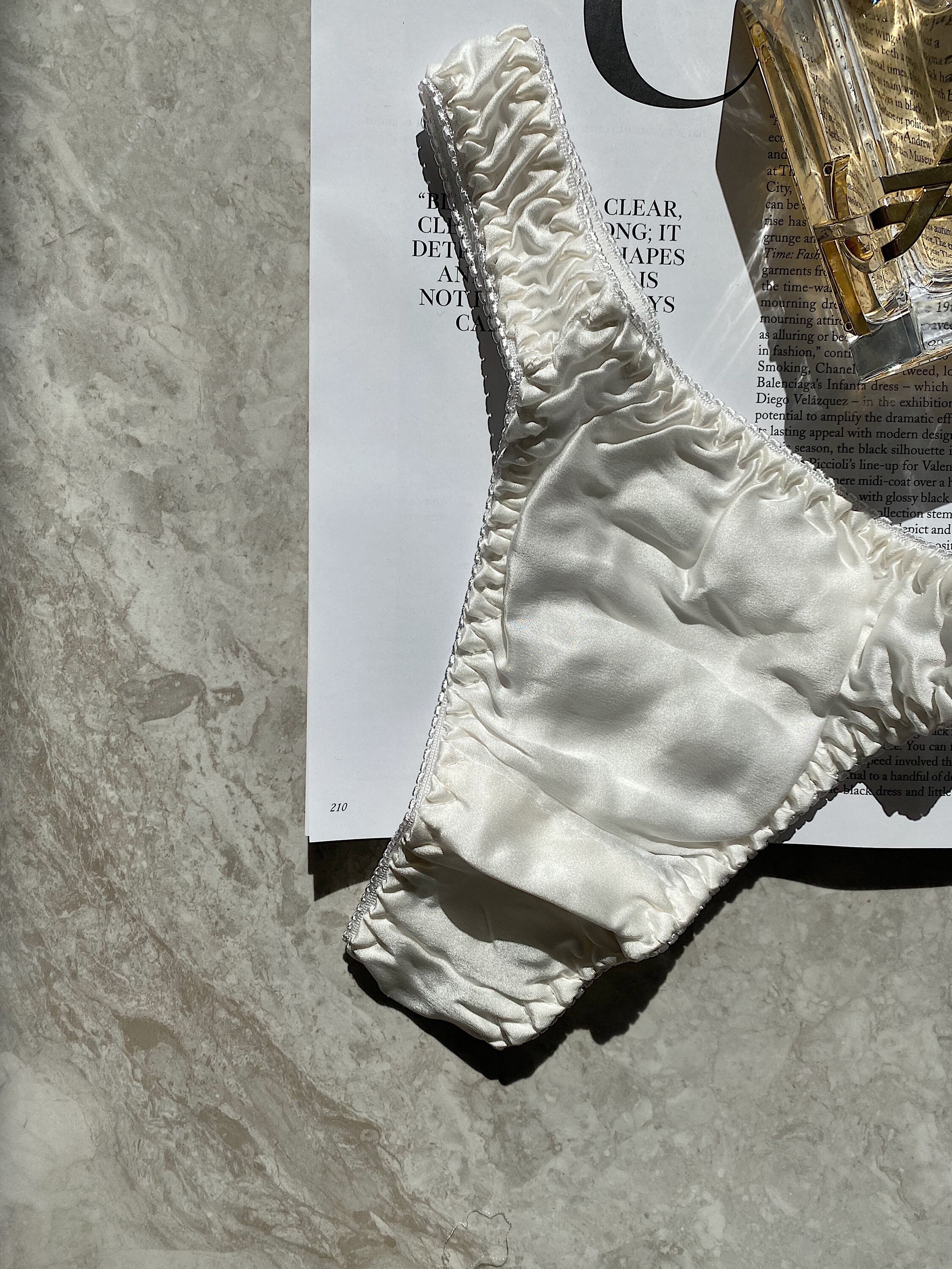 Silk Panties Thong Wedding Lingerie Mulberry Silk Knickers Sexy Silk ...