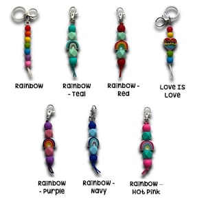 Handmade Silicone Bead Keyrings - Over 40 Styles - Etsy Australia