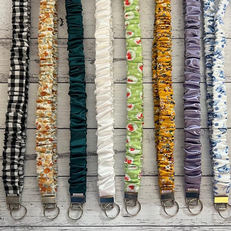 Satin Lanyards - Etsy