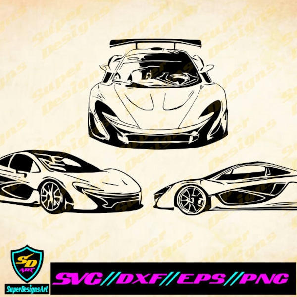Mclaren Car Svg - Etsy