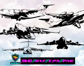 C 17 Globemaster Iii Svg - Etsy