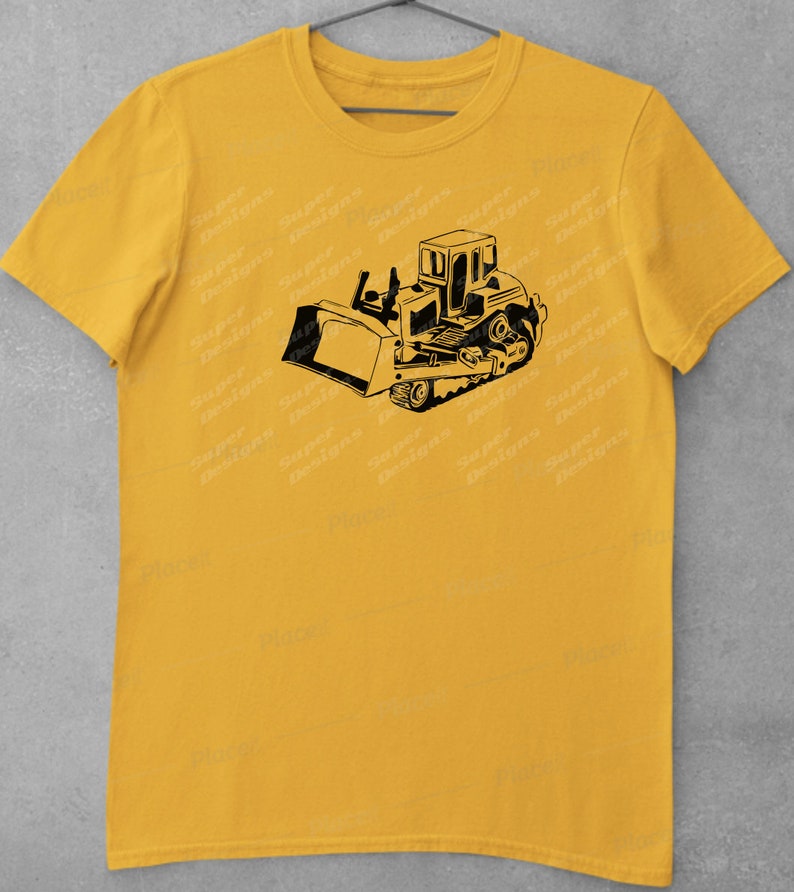 Excavator Svg Bulldozer Svg Wheel Loader Svg Dxf Eps Png - Etsy