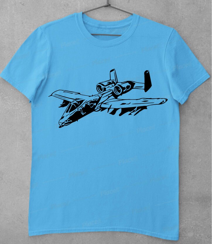 A-10 Thunderbolt Warthog Svg - Military Plane Svg - Military Aircraft ...