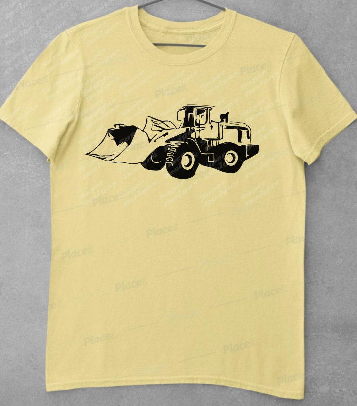 Excavator Svg Bulldozer Svg Wheel Loader Svg Dxf Eps Png - Etsy