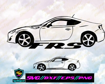 Scion frs svg - Etsy España