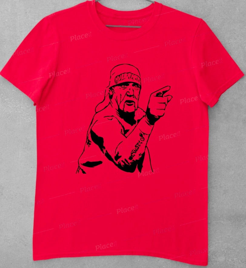 Hulk Hogan Wrestling / Svg Dxf Eps Png Vector Cut File - Etsy