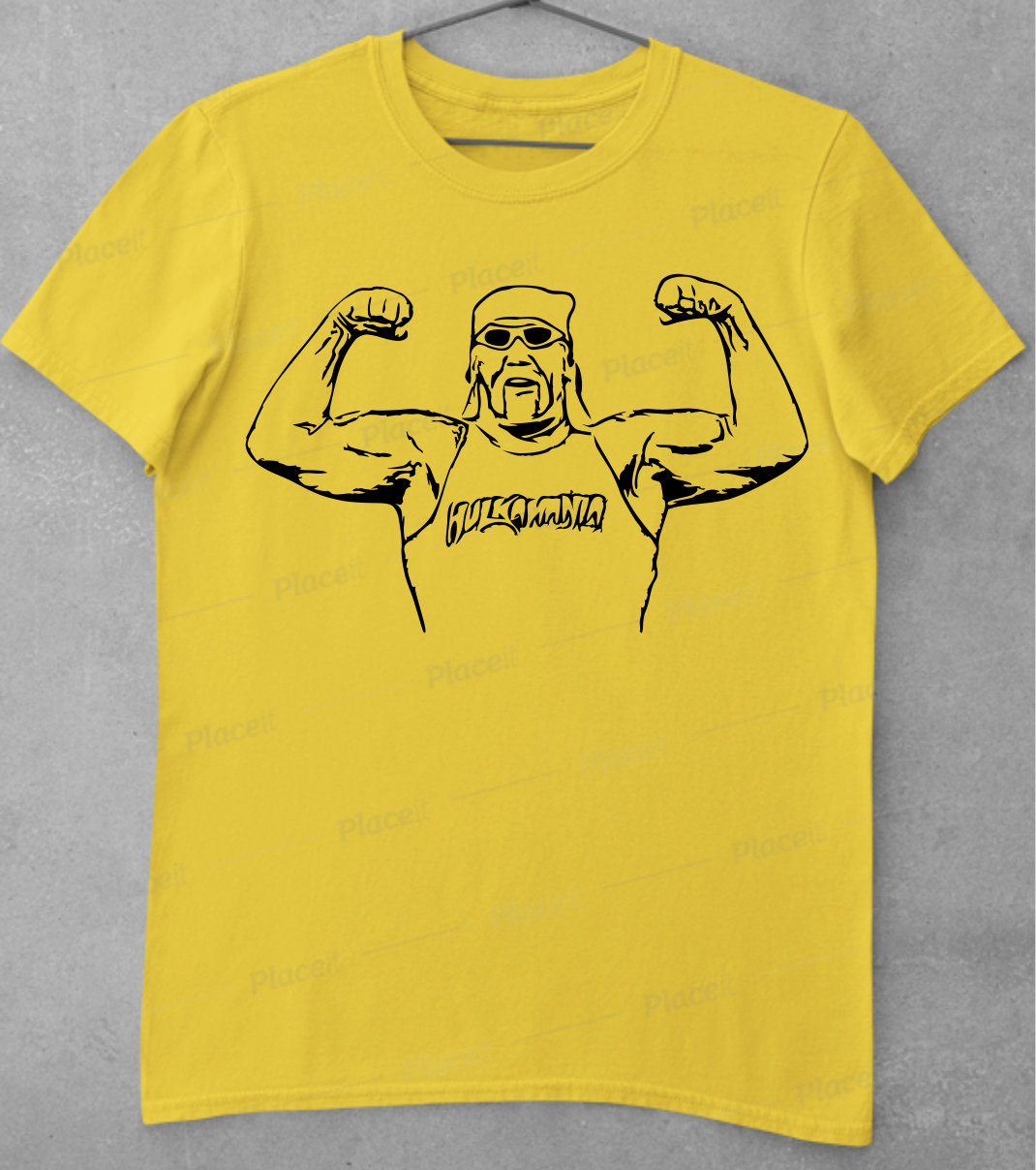 Hulk Hogan Wrestling / Svg, Dxf, Eps, Png, Vector, Cut File, Clip Art ...