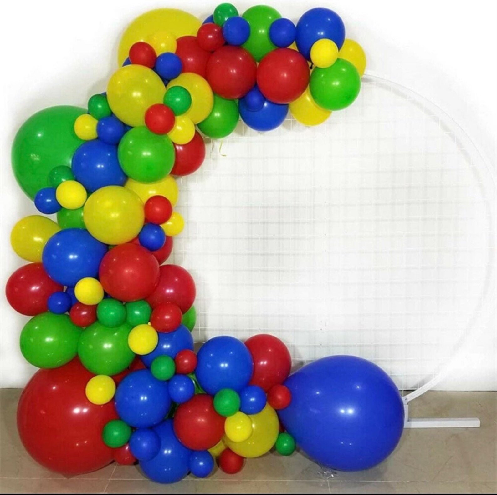 Primary Color Balloon Garland Arch Kit Red Blue Green Yellow | Etsy