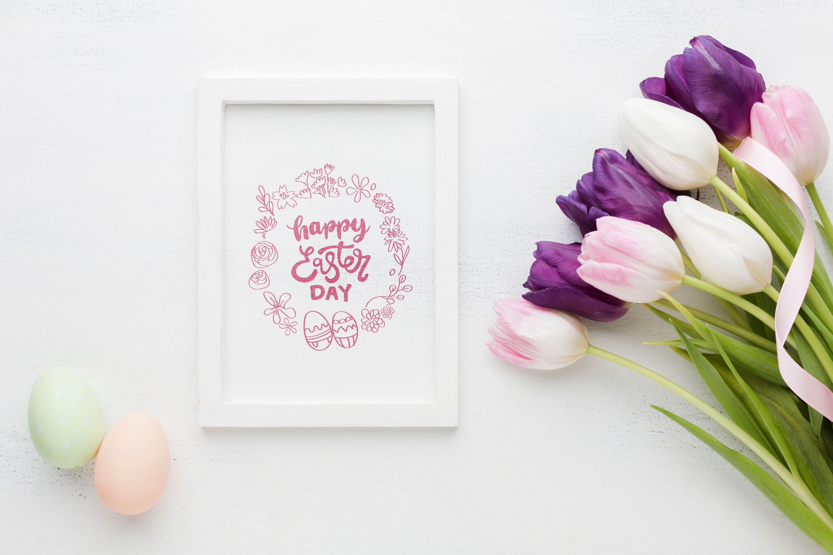 Happy Easter-easter Printable Wall Art-printable Easter Decor Easter ...