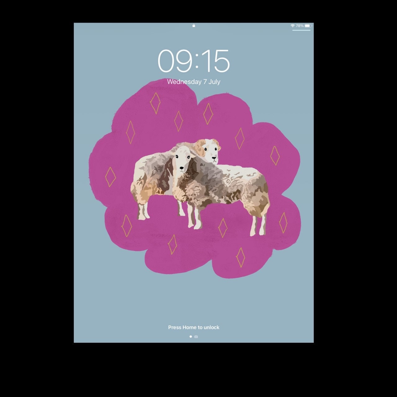 Sheep Animal Cute Phone Wallpaper Background Digital Download iPhone ...