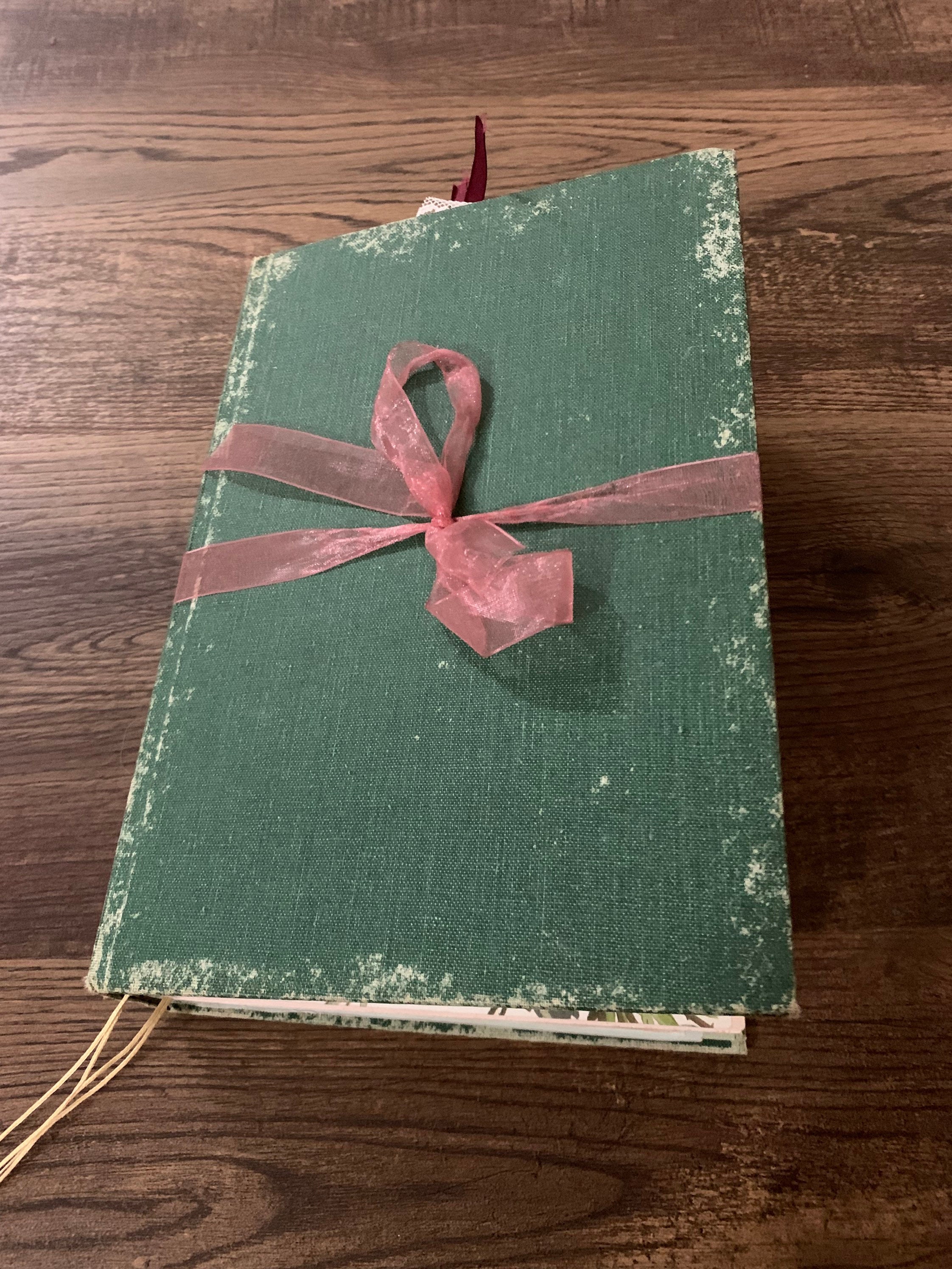 Flower Junk Journal Botanical Journal Handmade Floral - Etsy