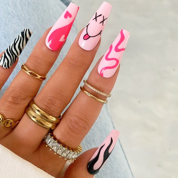 Fun Nail Designs - Etsy
