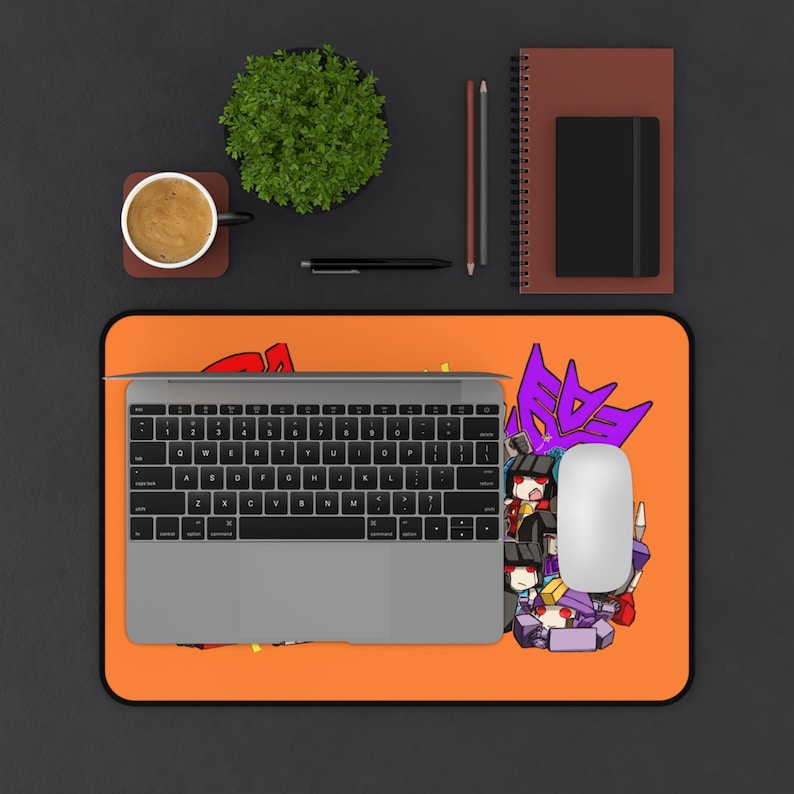 Chibi Transformers Character Group Desk Mat | Cute Robot Plushies ...