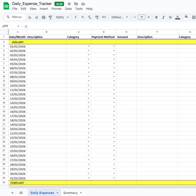 Daily Expense Tracker | Budget Planner | 365-day Finance Tracker With ...