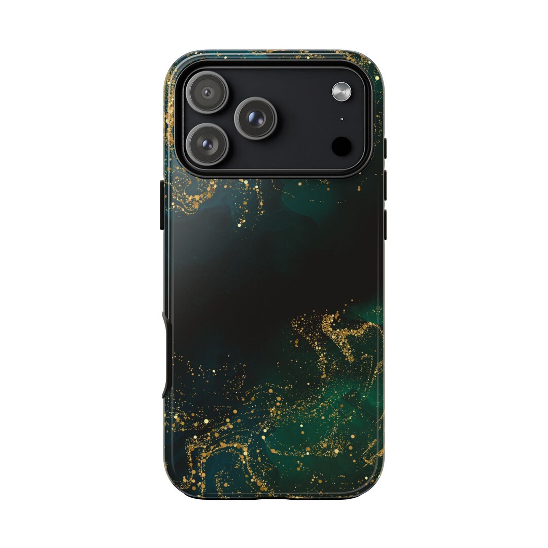Emerald and Gold Marble Phone Case | Iphone, Samsung & Google Pixel ...