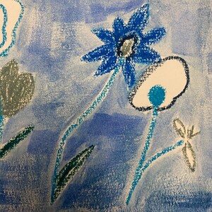 Small Paper Abstract Flower - Etsy