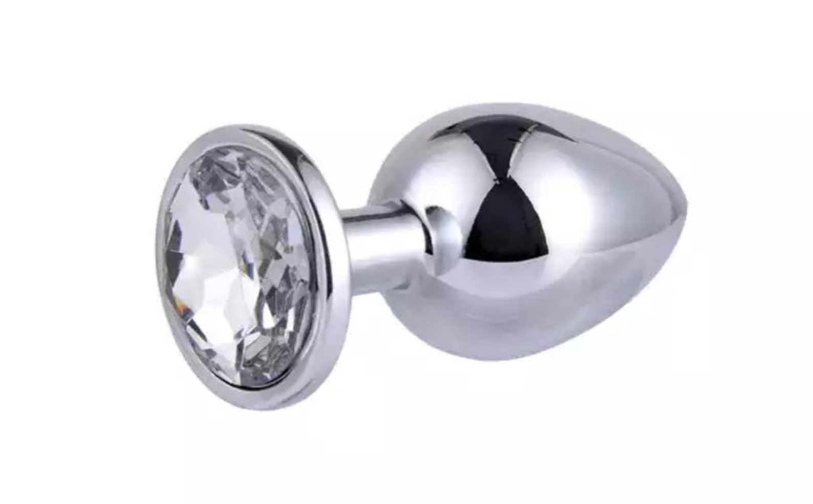 Butt Plug Colourful Diamonds Smooth Metal Anal Plug For Women | Etsy