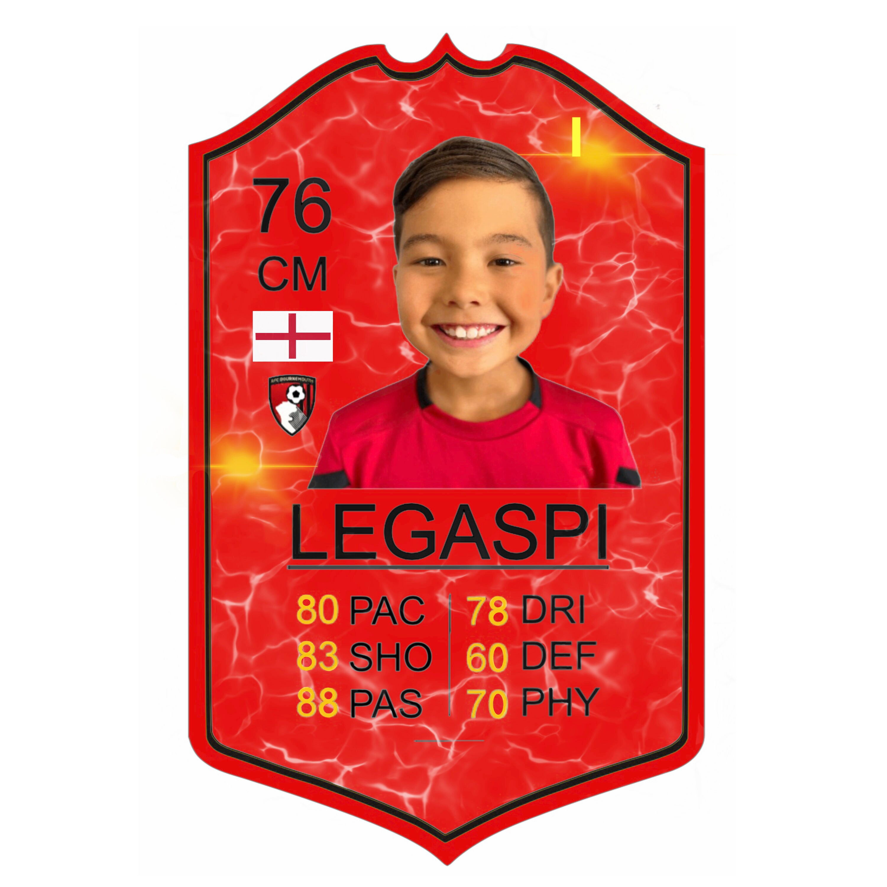 Personalised FIFA fut card FIFA Ultimate Team FIFA Football | Etsy