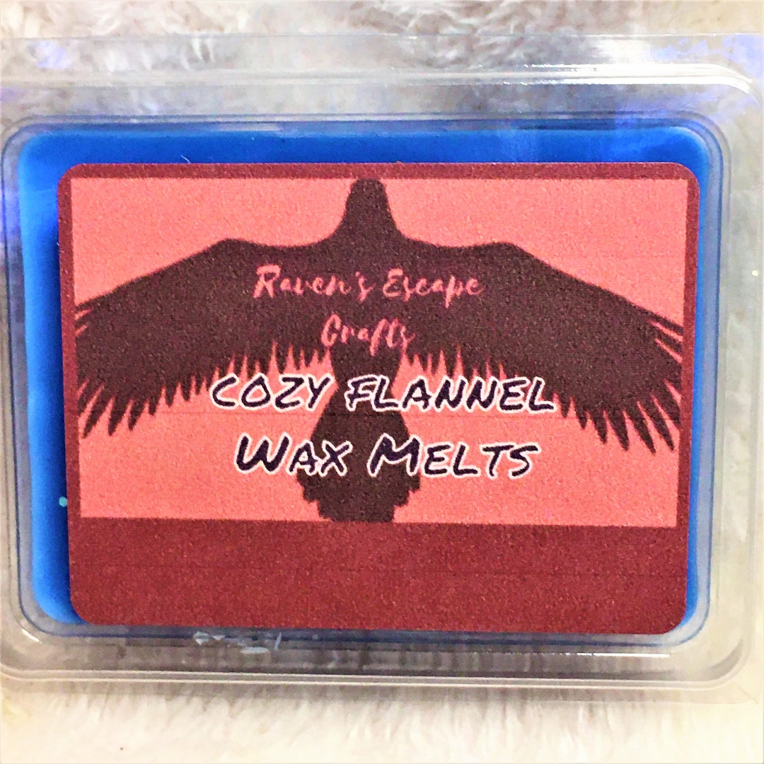 Cozy Flannel Wax Melts: Tonka Bean, Patchouli, Vanilla Jasmine ...