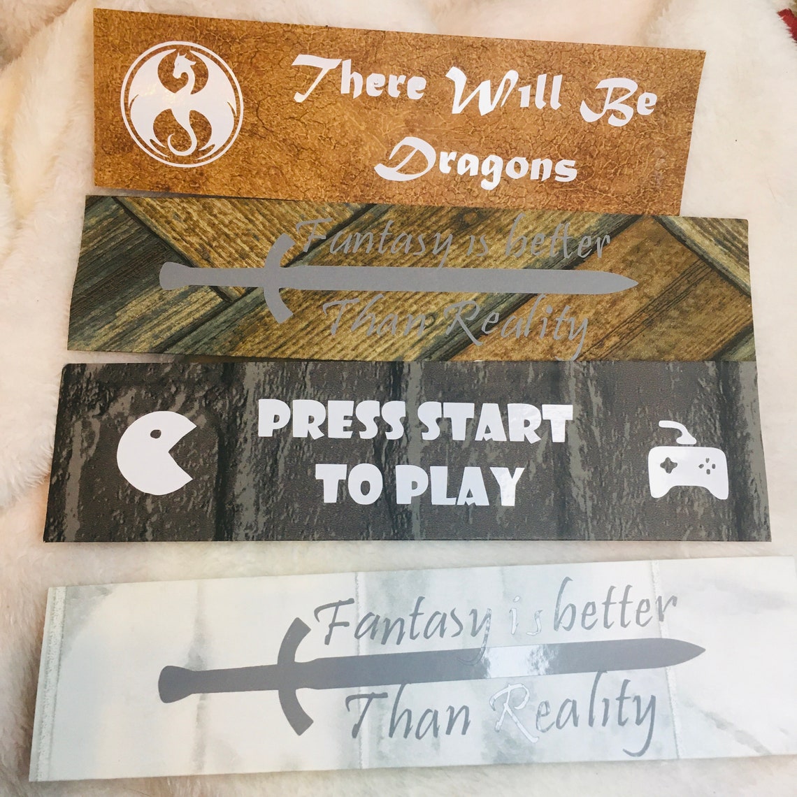 Fantasy and Gamer Fantasy Bookmark Bookish Gift for Him - Etsy