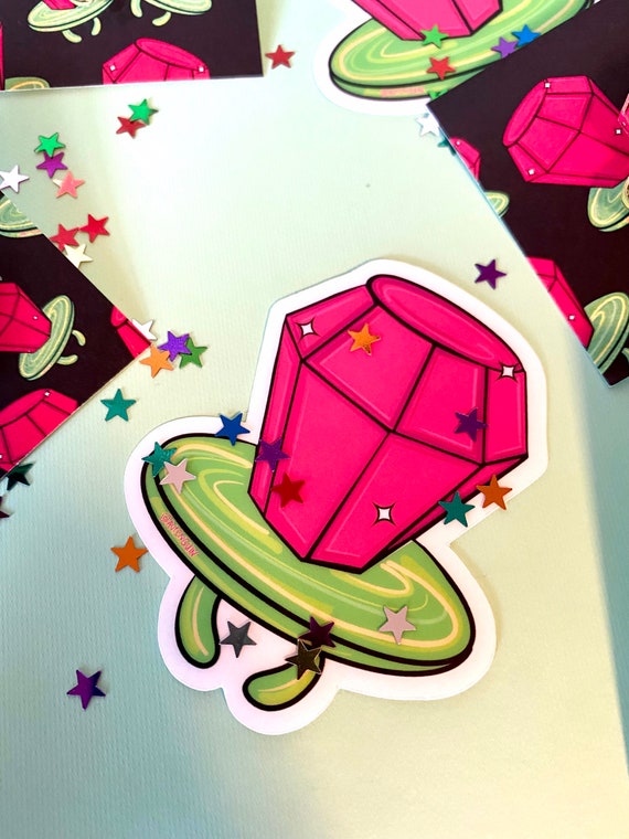 Clear Ring POP Sticker | Etsy