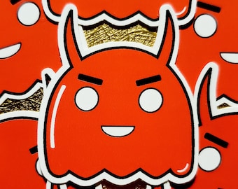 Red Devil Sticker - Etsy
