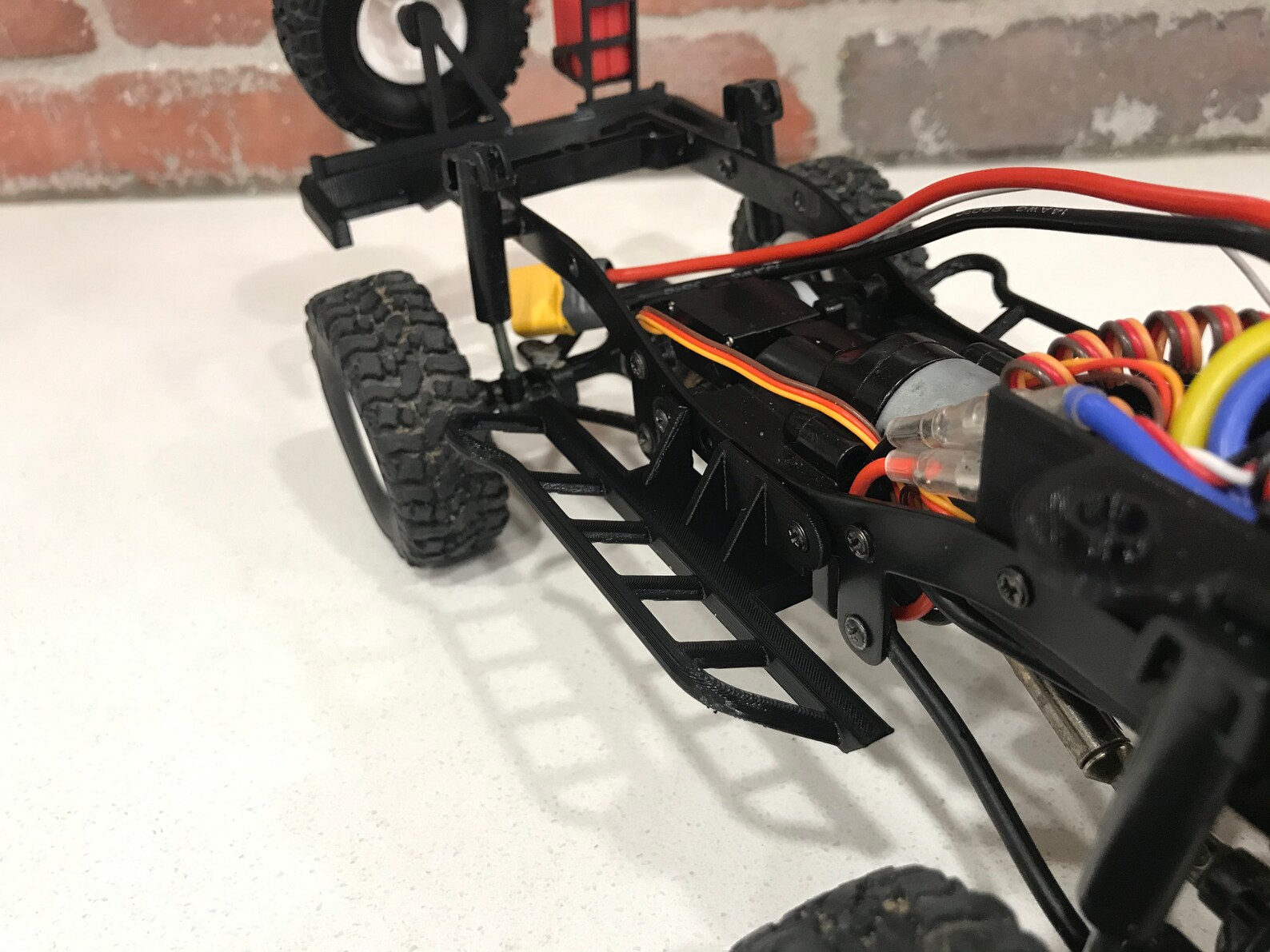 WPL C14 & C24 Rock Sliders chassis Mounted | Etsy