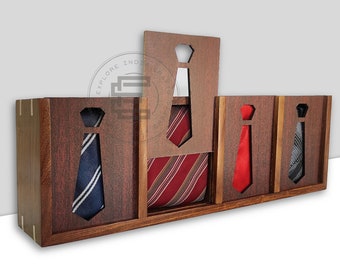 Tie Organizer Box - Etsy