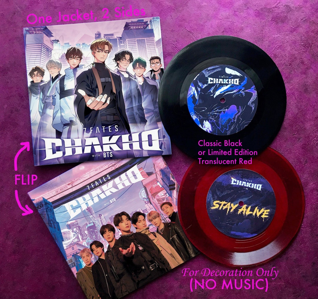 BTS 7 Fates Chakho | Stay Alive JK Suga | 7" and Jacket - for ...