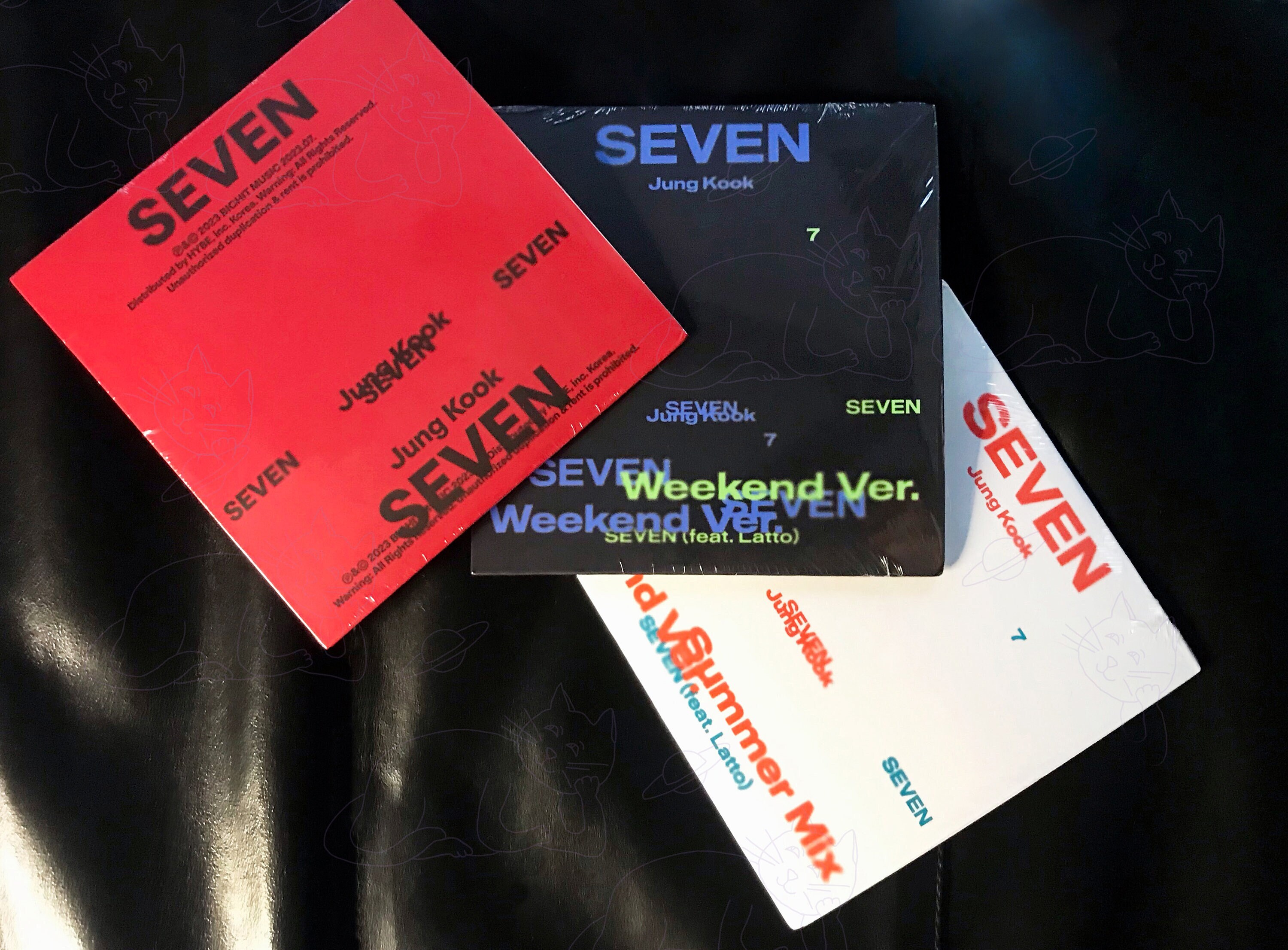 Jung Kook of BTS OFFICIAL seven Single CD sealed & Brand New - Etsy