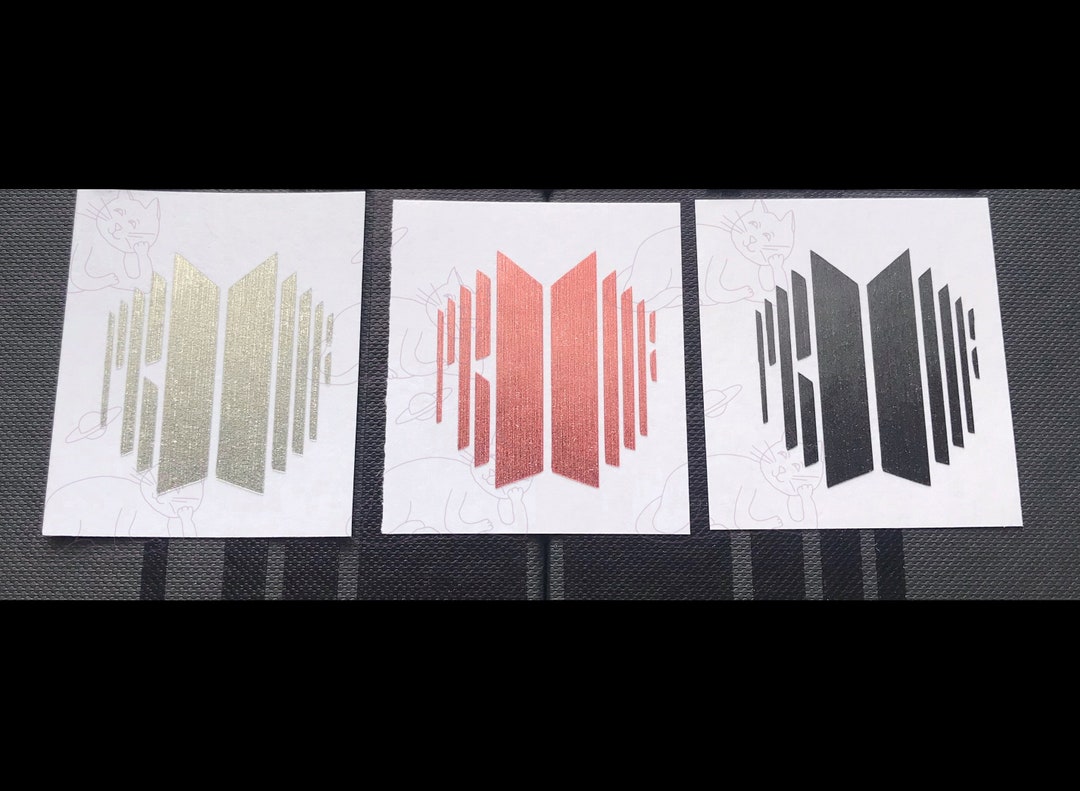 BTS PROOF LOGO Vinyl Decals | Car Laptop Mug Cup Decal Sticker - Etsy