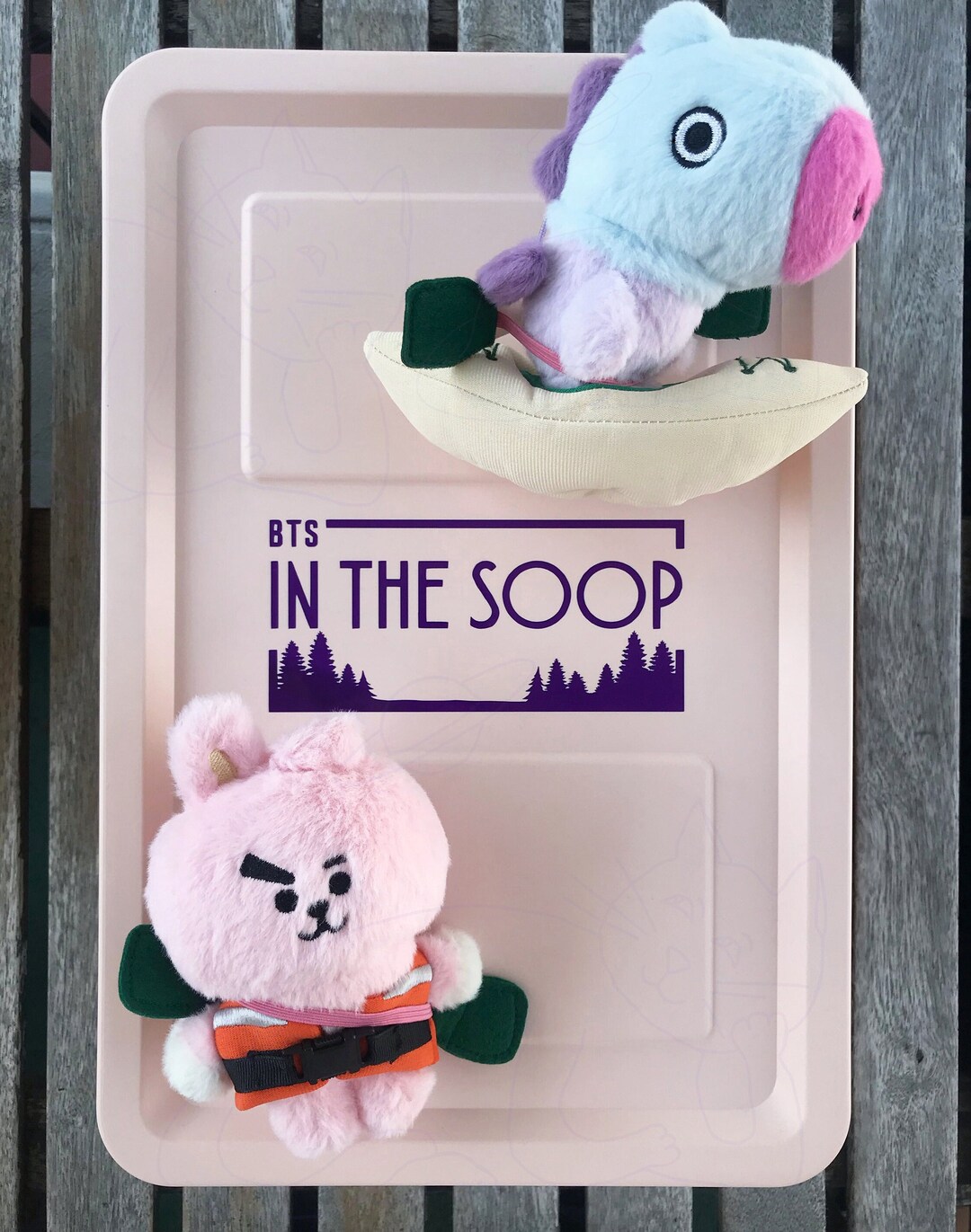 BTS in the SOOP Vinyl Decals-small | Car Window RV Decals | Camping ...