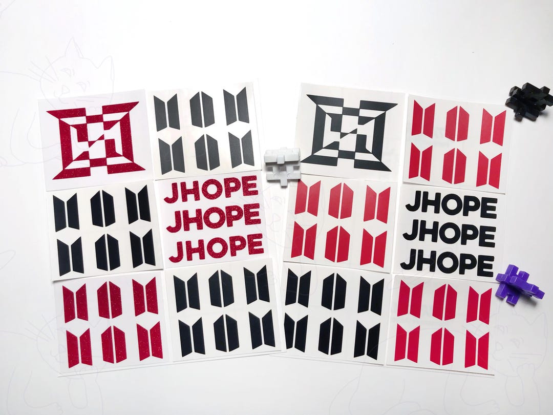 J-hope on the Stage Vinyl Decals | Hobi Edition | Concert Decorations ...