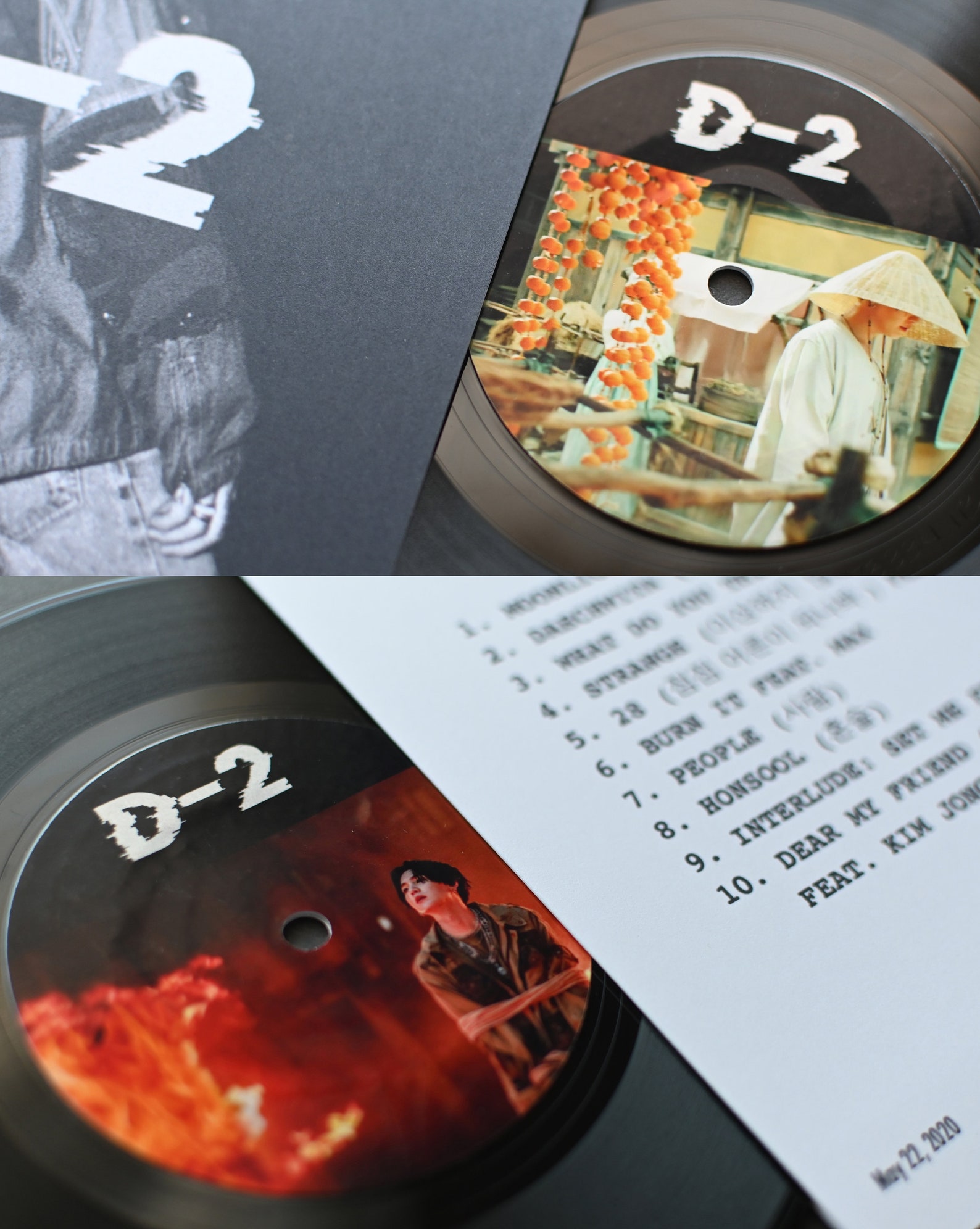 BTS Rap Line Vinyl 7 and Jacket for Decoration Only | Etsy