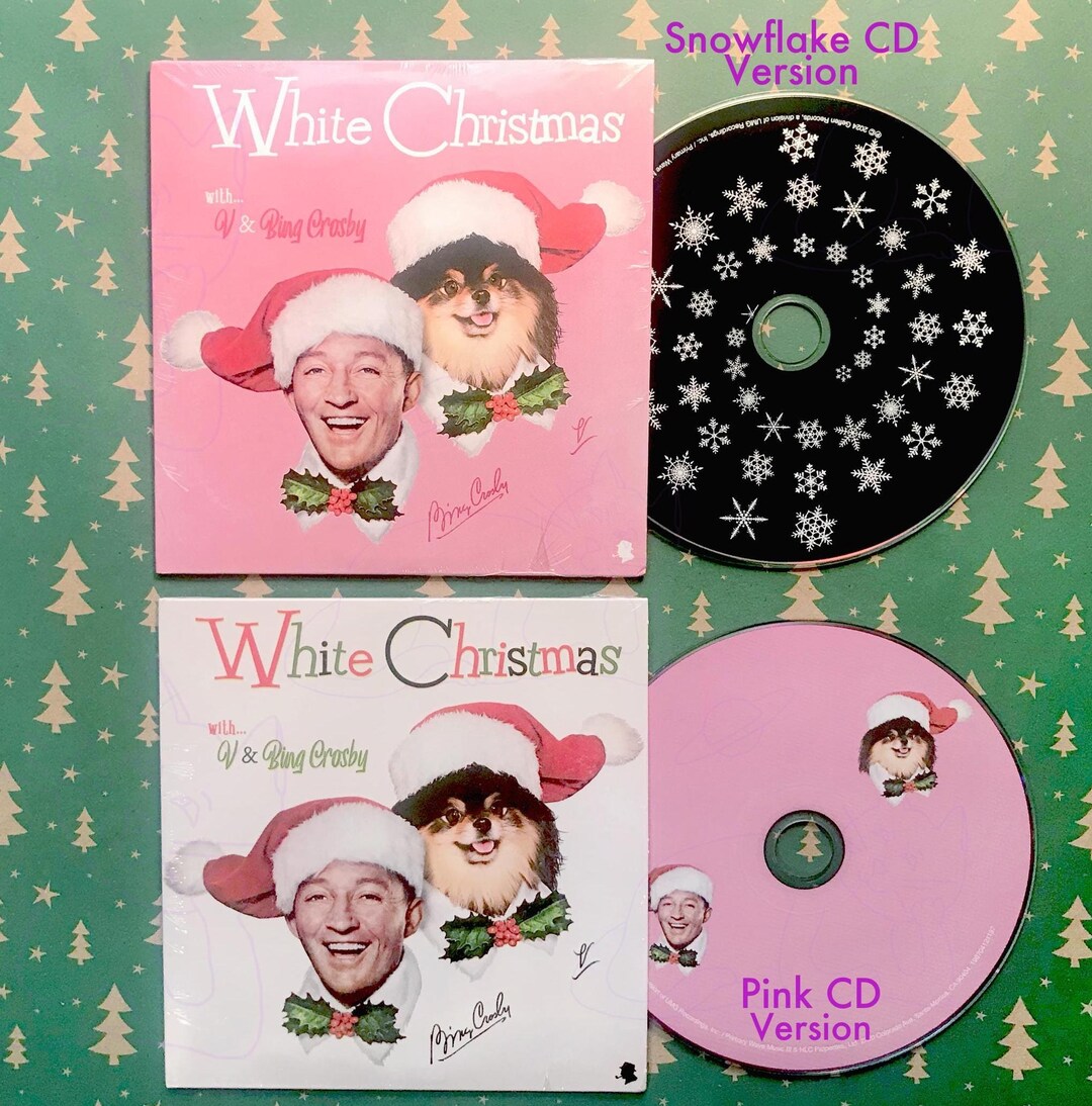 V X BING | White Christmas With V of Bts and Bing Crosby OFFICIAL CD Single (sealed & Brand New ...