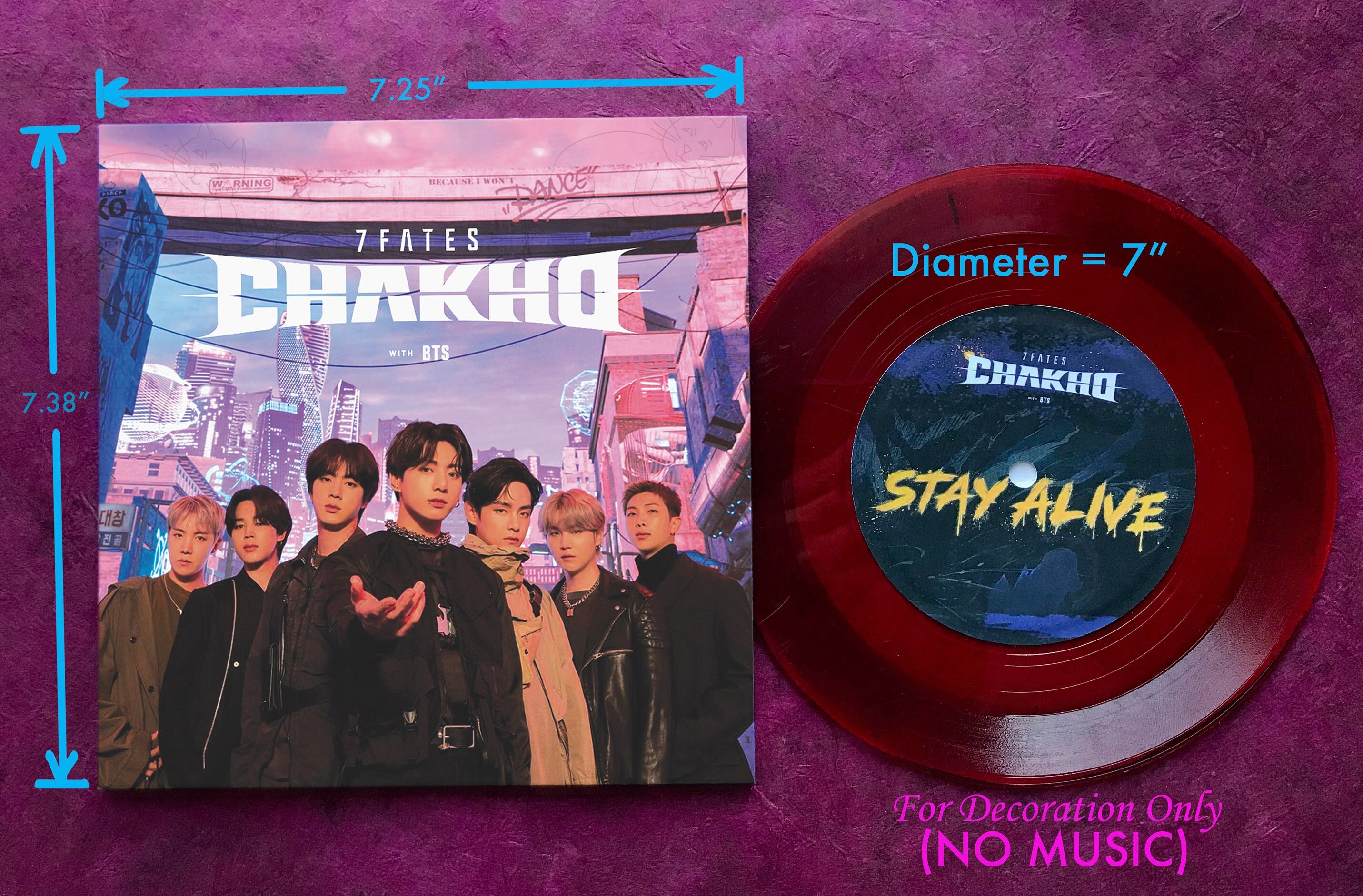 BTS 7 Fates Chakho Stay Alive JK Suga 7 and Jacket - Etsy