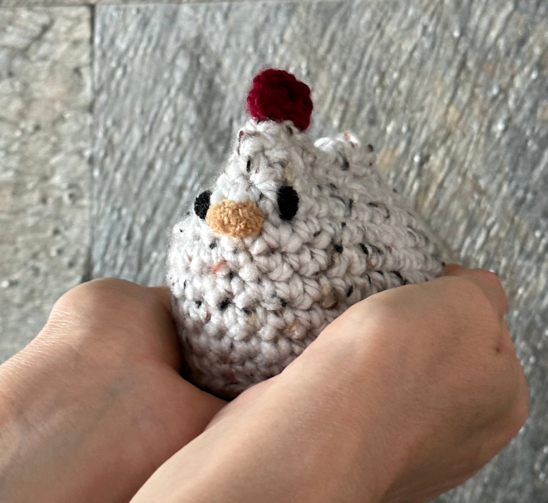 Cute Chicken , Crochet Pattern, PDF File With a Lot of Photos of the ...